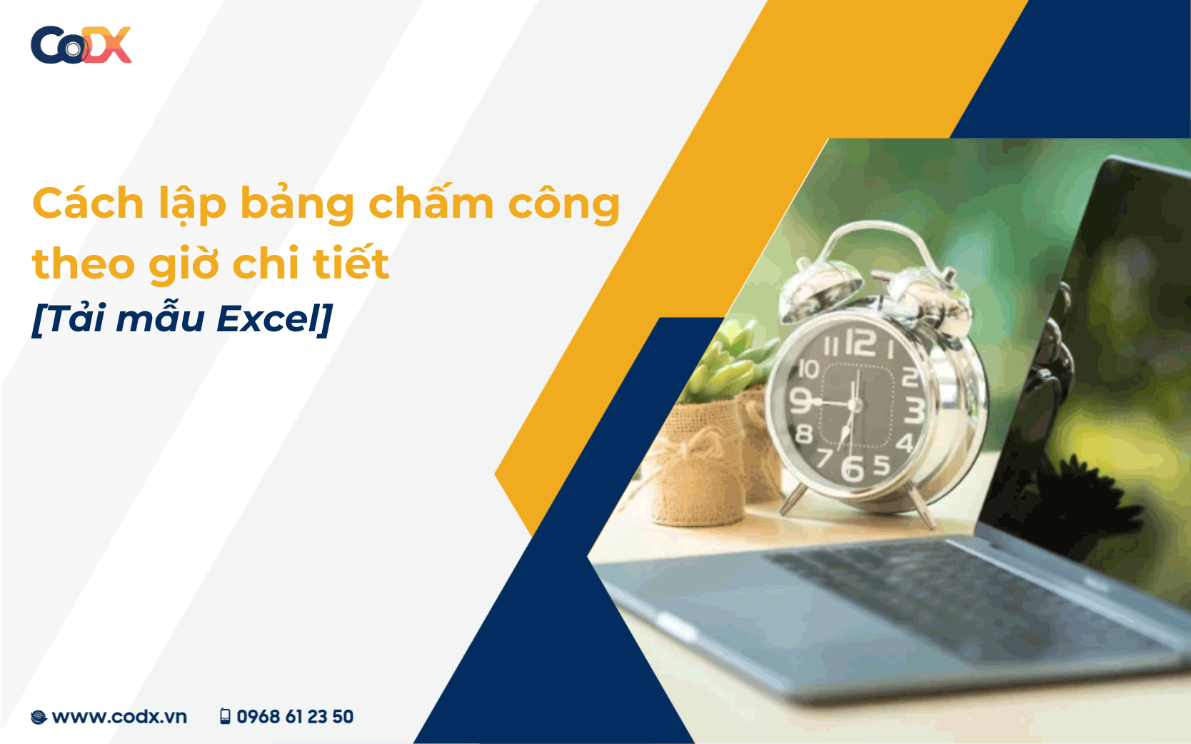 Cách tạo bảng chấm công tự động Excel đơn giản, chi tiết [Tải mẫu miễn phí]