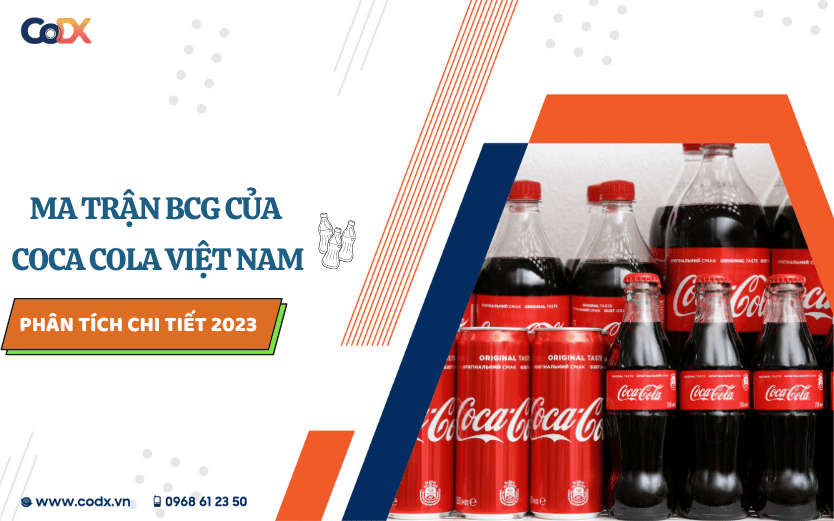 Ma trận BCG của Coca cola Việt Nam [Phân tích chi tiết 2024]
