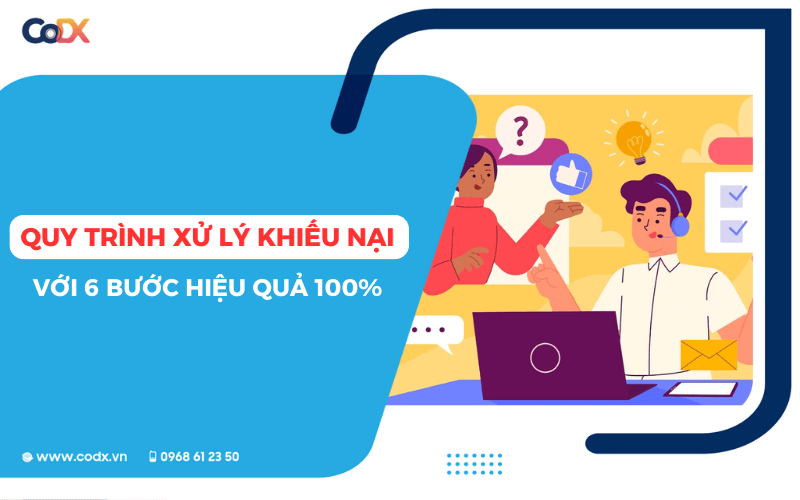 6 BƯỚc Trong Quy Trình Xử Lý Khiếu Nại Khách Hàng Hiệu Quả 100