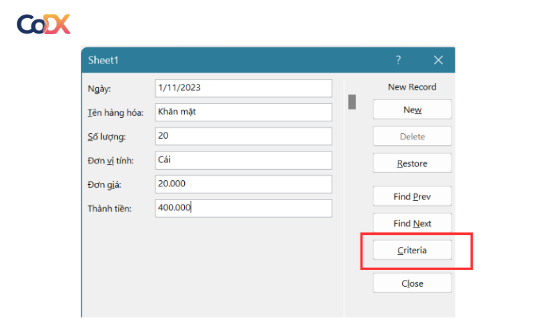 Cách tạo form nhập liệu trong Excel ĐƠN GIẢN - NHANH CHÓNG