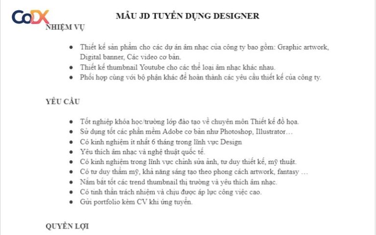 JD là gì? 8 Mẫu JD tuyển dụng, xin việc ngành nghề HOT nhất