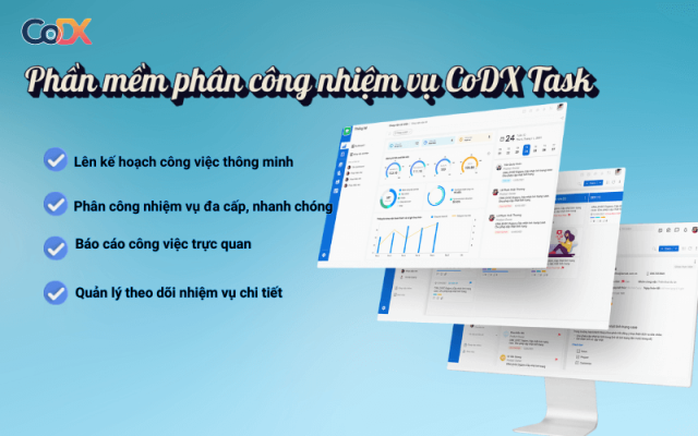 Phân công nhiệm vụ ĐA CẤP nhanh chóng với CoDX Task