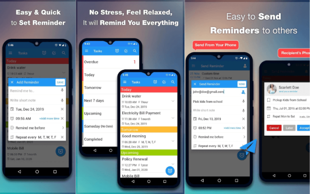 10 Phần mềm nhắc nhở công việc, nhắc việc miễn phí trên điện thoại, máy tính